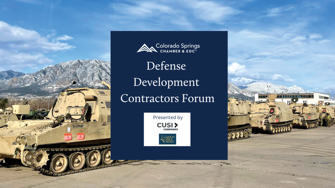 Defense Development Contracting Forum - Colorado Springs Chamber & EDC