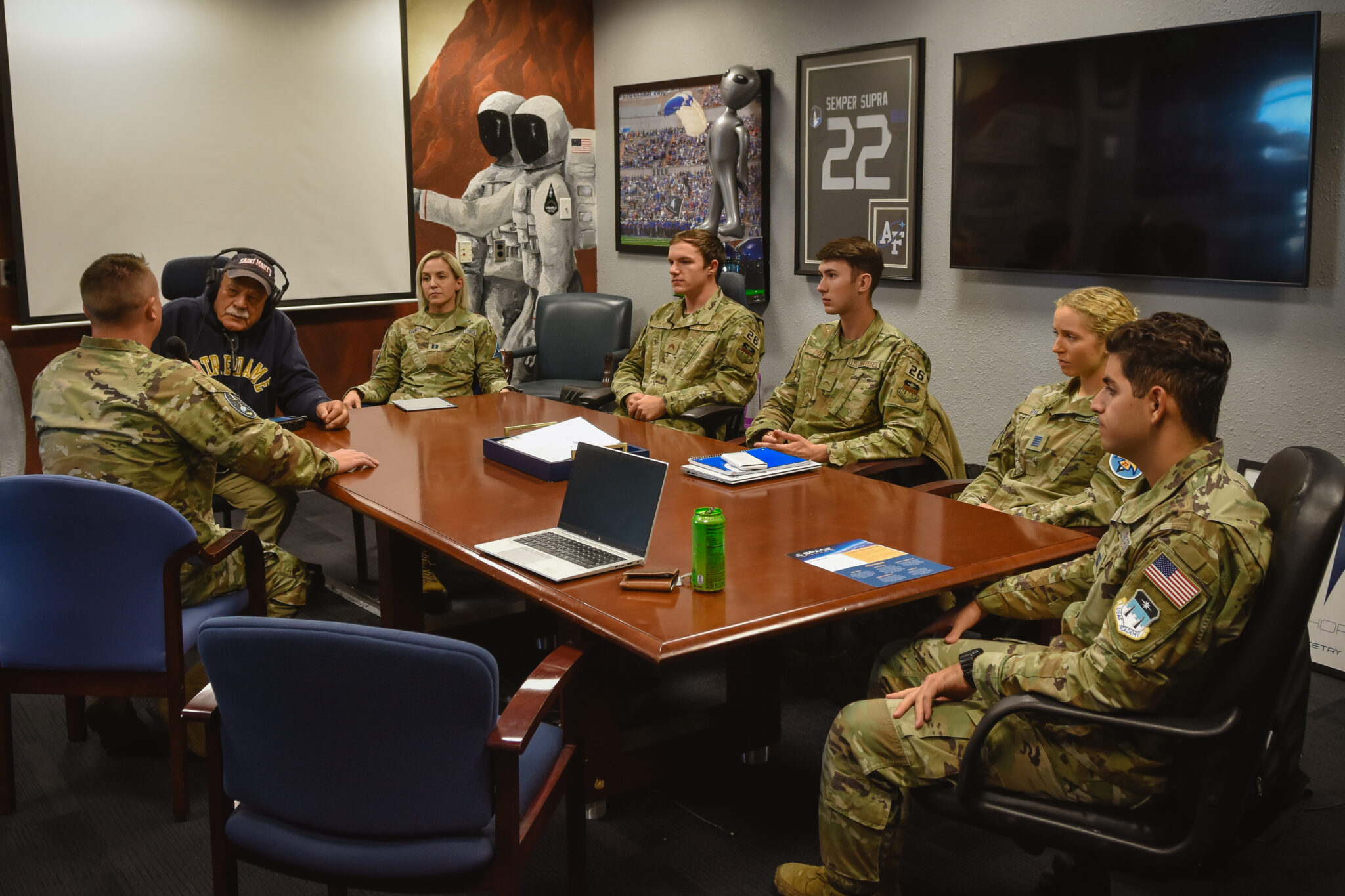A visit with U.S. Air Force Academy’s Space Force Detachment cadets ...